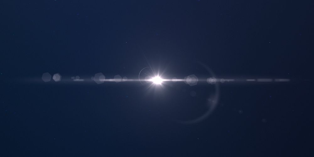 Light flare element, digital remix | Premium PSD - rawpixel