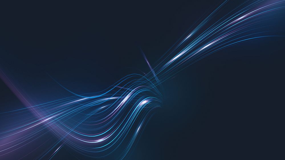 Smart technology blue desktop wallpaper, | Premium Photo - rawpixel