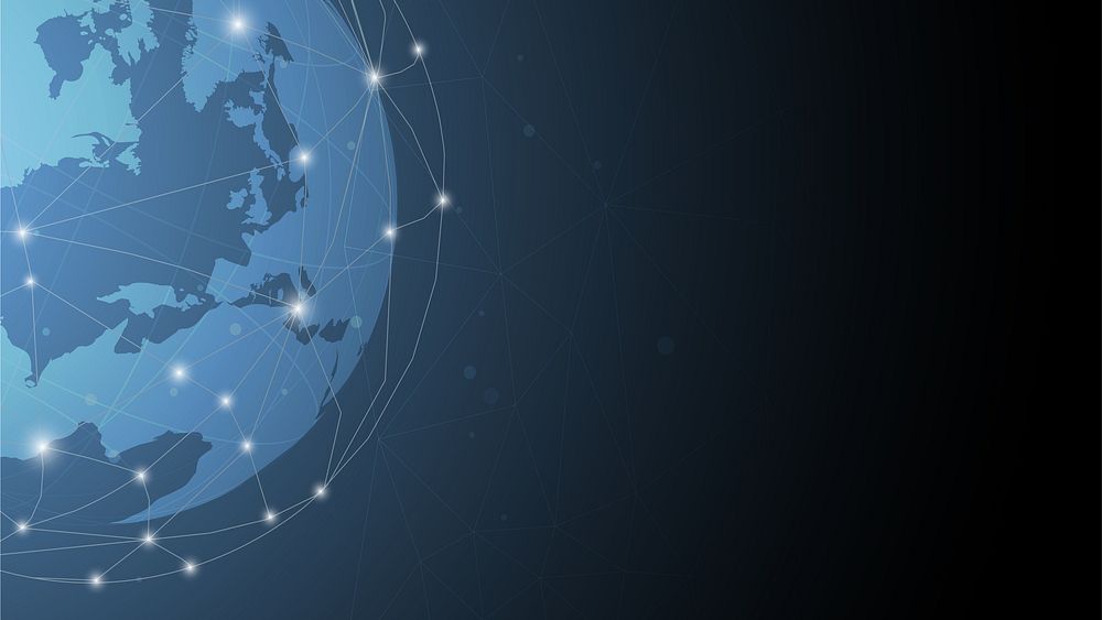 International business desktop wallpaper, digital | Premium Photo ...