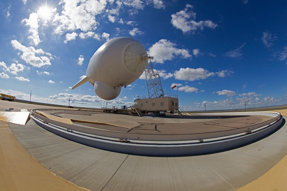 AMO Tethered Aerostat Radar System | Free Photo - rawpixel
