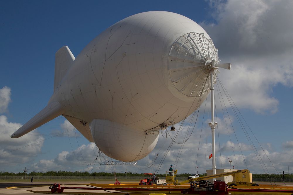 AMO Tethered Aerostat Radar System | Free Photo - rawpixel
