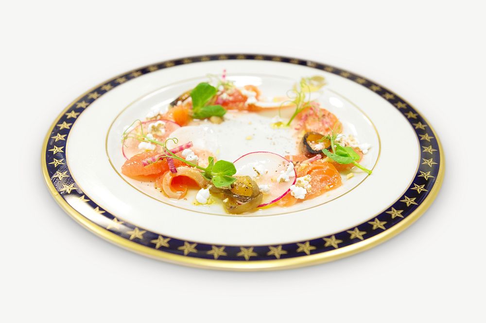 Fine dining dishes image graphic | Free PSD - rawpixel