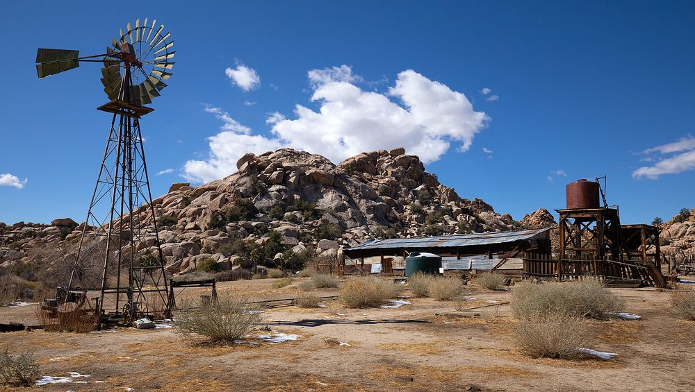 Windmill at Keys Ranch | Free Photo - rawpixel