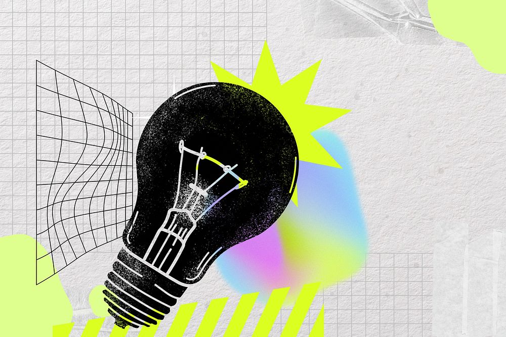 Light bulb, creative collage art | Free Photo - rawpixel
