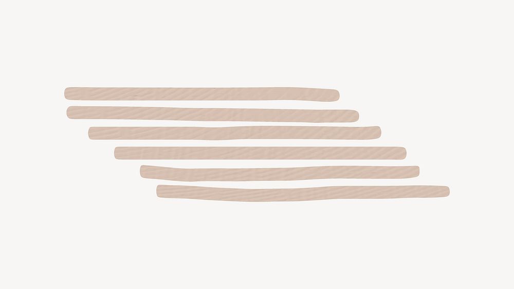 Beige line art, collage element | Free Vector - rawpixel