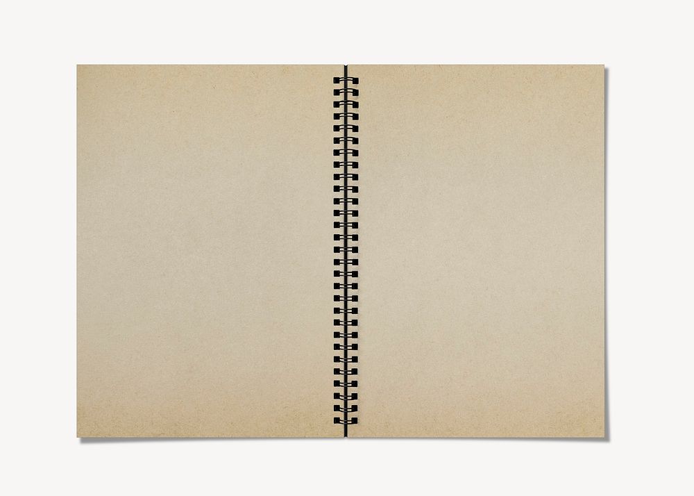 Blank brown opened notebook | Premium Photo - rawpixel