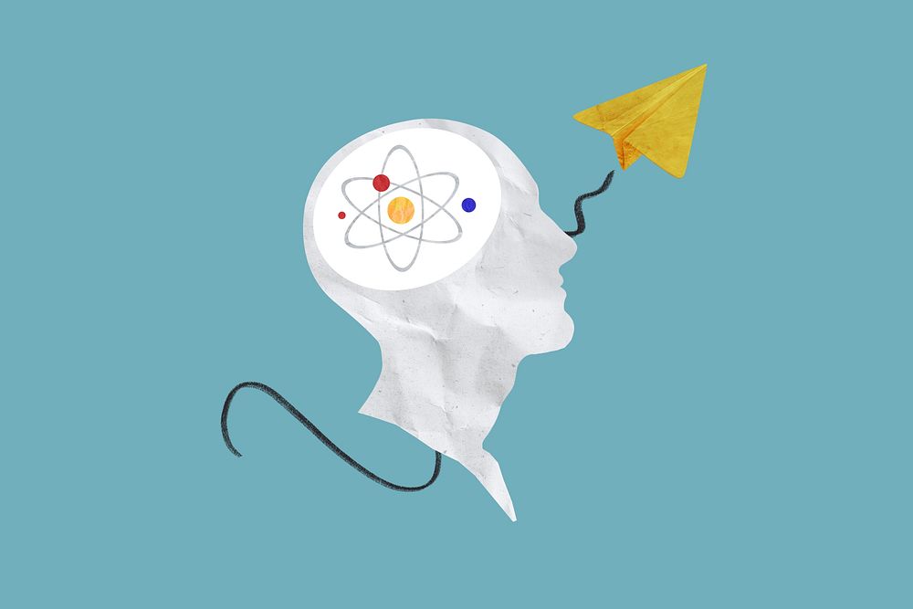 Innovative mind education background, blue | Premium Photo - rawpixel