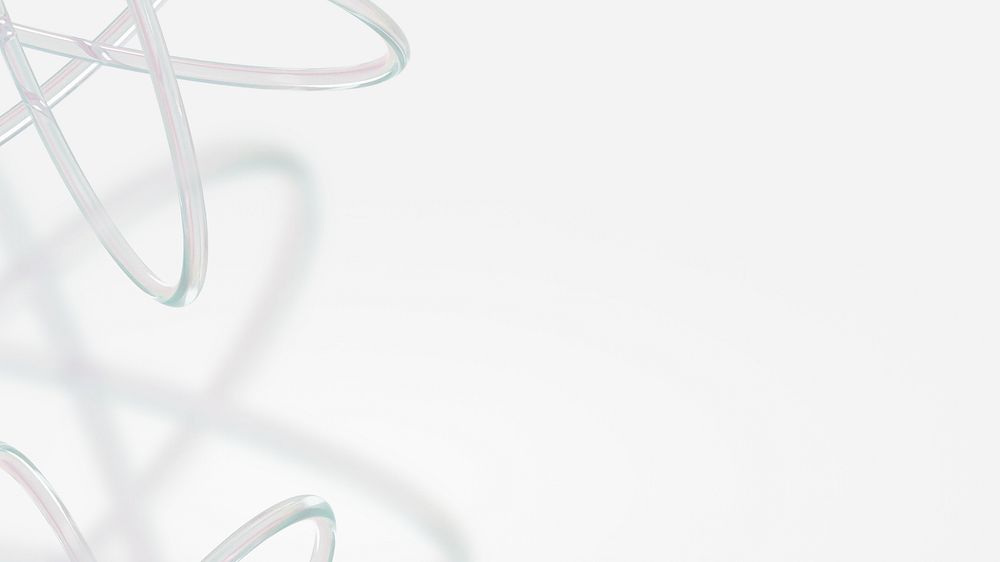 Abstract white 3D desktop wallpaper, | Premium Photo - rawpixel