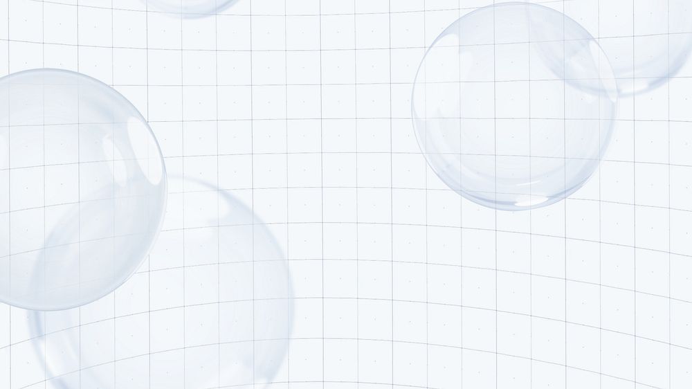 Off-white bubbles grid desktop wallpaper, | Premium Photo - rawpixel