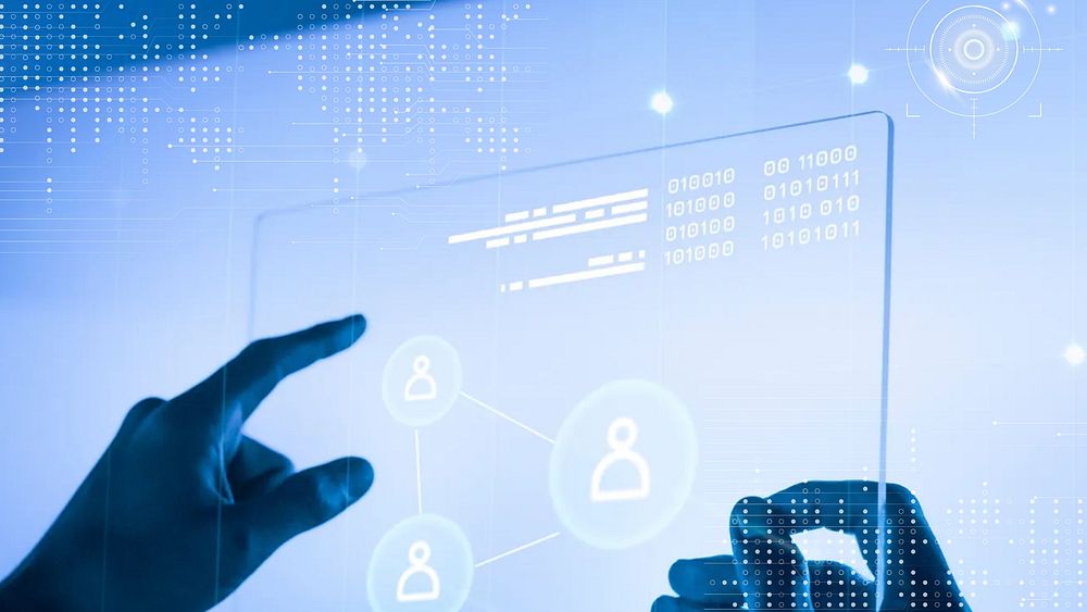 Business technology desktop wallpaper, man | Premium Photo - rawpixel