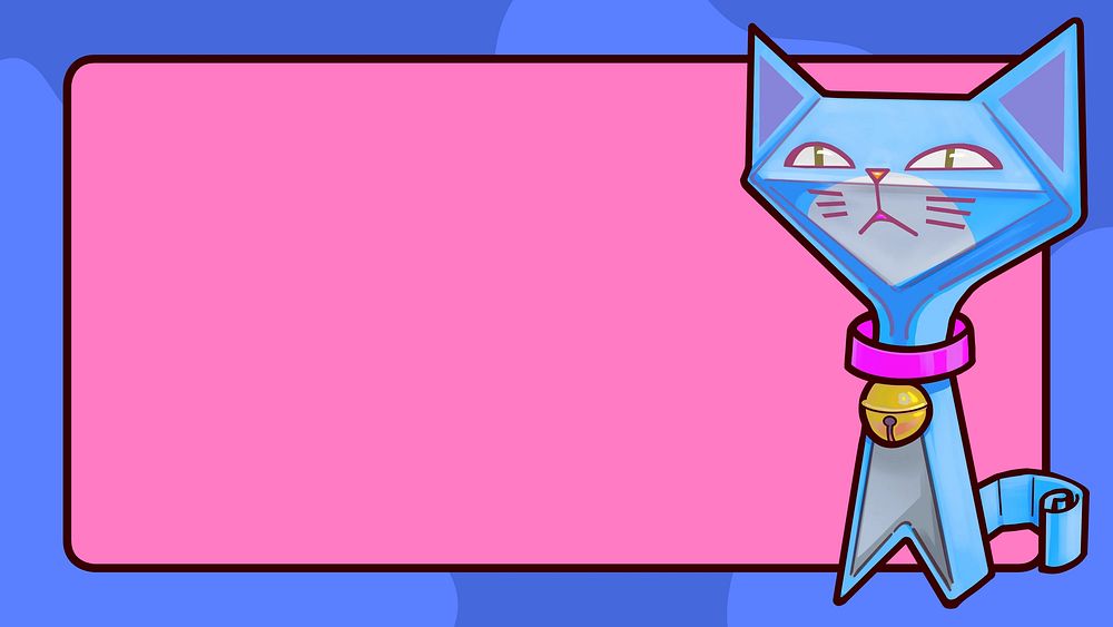 Cat cartoon frame HD wallpaper, | Premium Photo - rawpixel