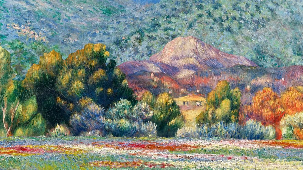 Monet's nature painting computer wallpaper | Premium Photo - rawpixel