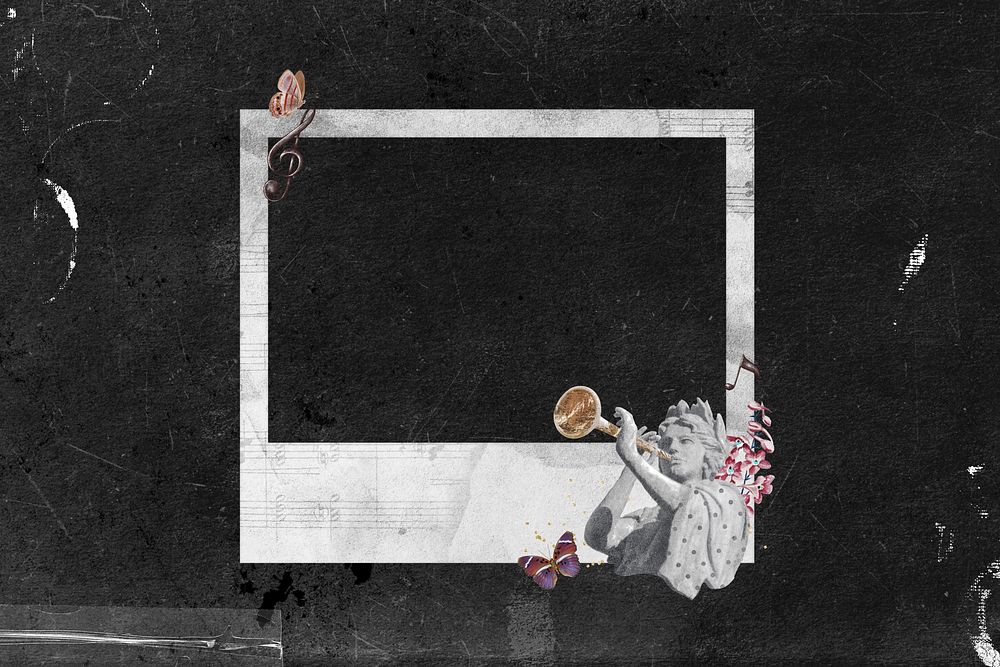 Aesthetic sculpture instant film frame | Premium Photo - rawpixel