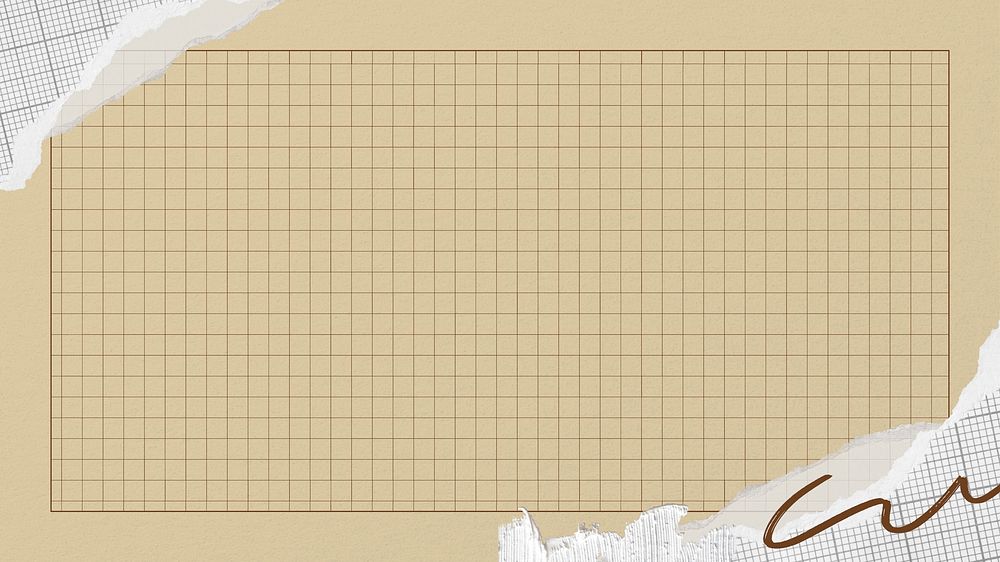 Beige grid desktop wallpaper, ripped | Premium Photo - rawpixel