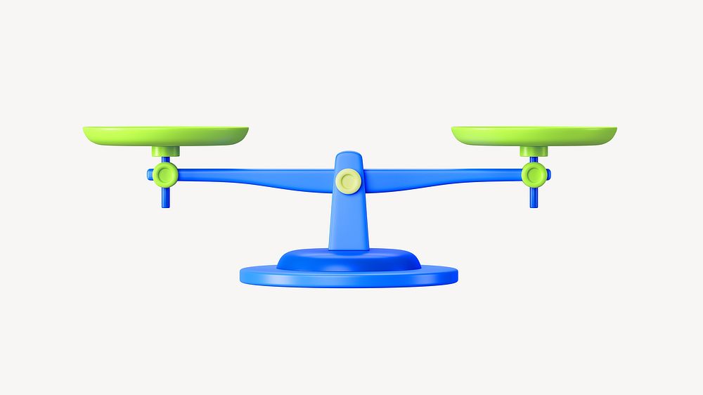 Weighing scale, 3D illustration | Premium Photo - rawpixel