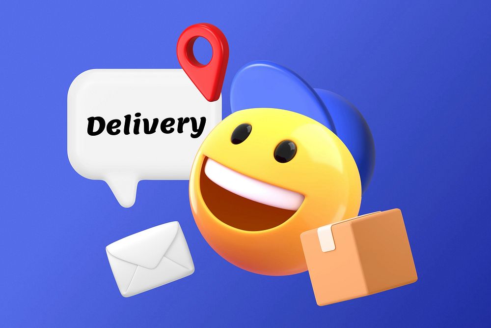 3D package delivery, element illustration | Free Photo Illustration ...