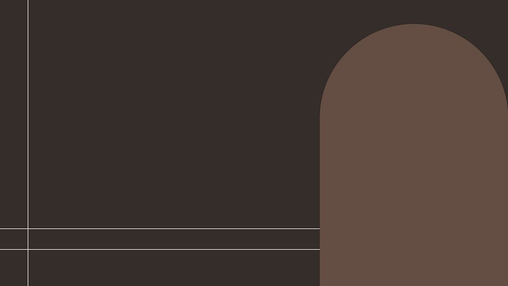 Brown arch shape frame vector | Premium Vector - rawpixel