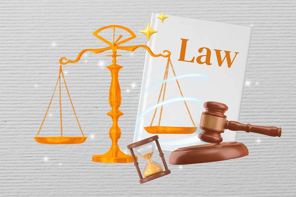 Law collage remix design | Premium Photo - rawpixel