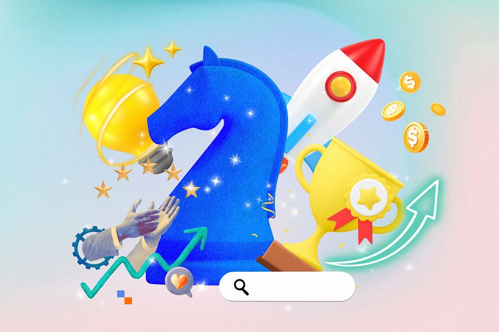 Successful business collage remix design | Premium Photo - rawpixel