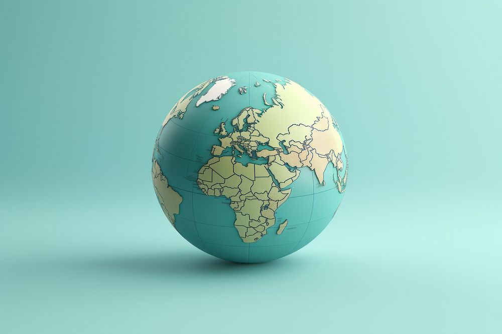 World map sphere planet space. | Premium Photo Illustration - rawpixel