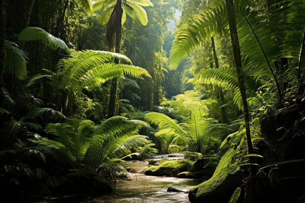Ferns tree vegetation outdoors | Premium Photo - rawpixel