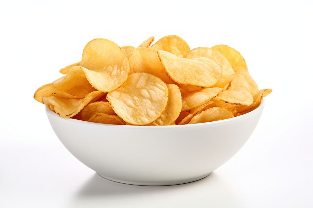 Crisps bowl snack food. AI | Premium Photo - rawpixel