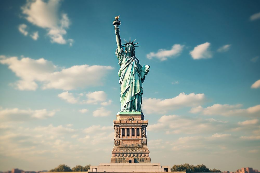 Landmark statue architecture sculpture. AI | Premium Photo - rawpixel