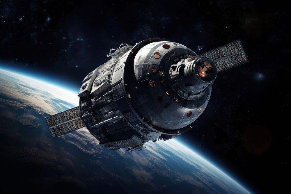 Space craft astronomy satellite vehicle. | Free Photo - rawpixel
