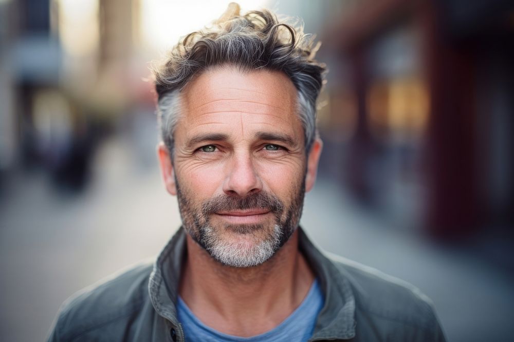 American man portrait adult beard. | Free Photo - rawpixel