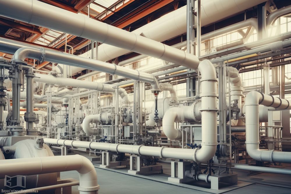 Industial area factory architecture pipeline. | Premium Photo - rawpixel