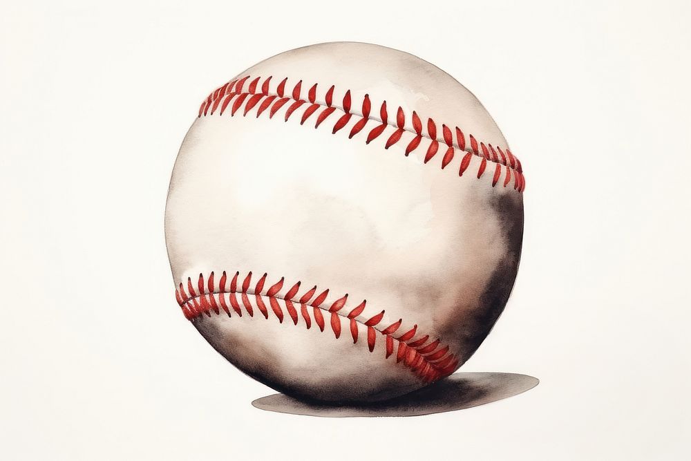 Baseball sphere sports softball. AI | Premium Photo Illustration - rawpixel