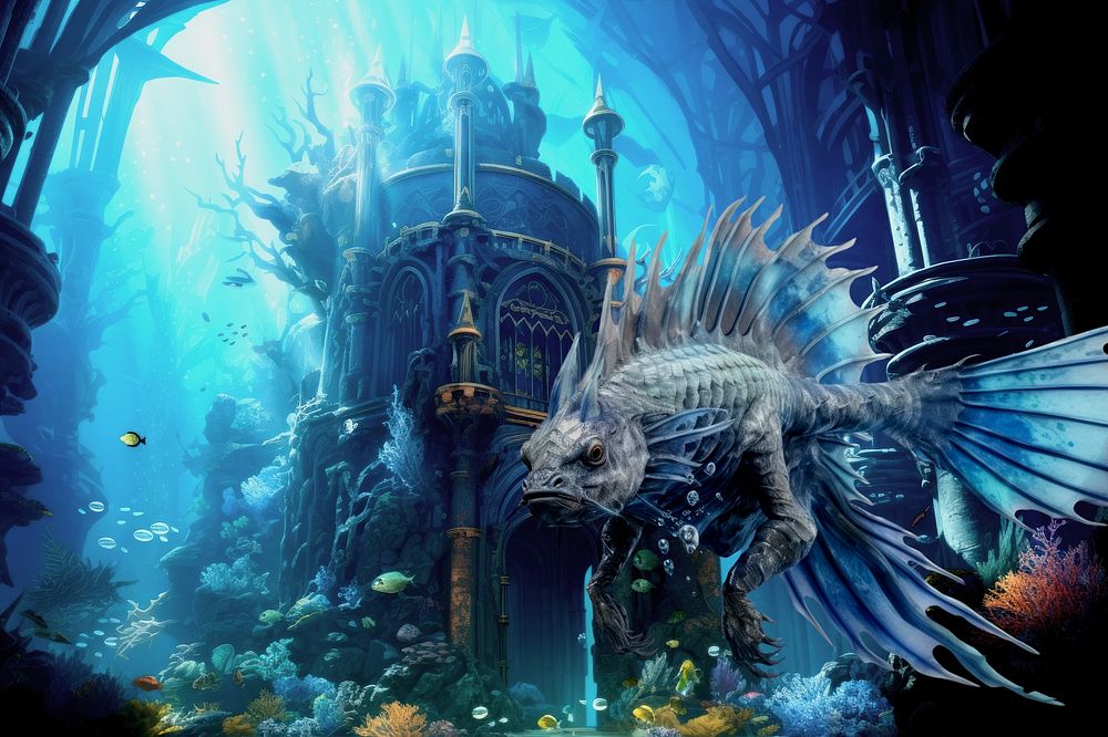 Ugly fish monster fantasy remix | Premium Photo Illustration - rawpixel