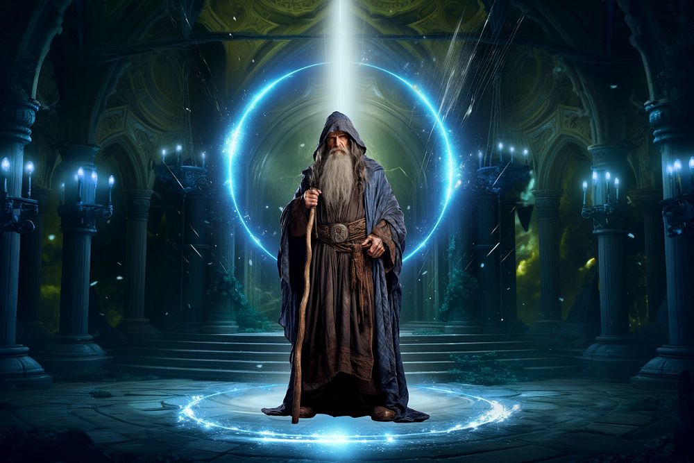 Medieval Wizard fantasy remix | Premium Photo Illustration - rawpixel