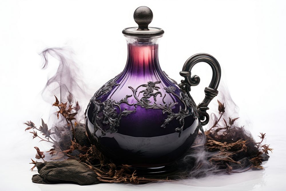 Witch teapot purple porcelain | Premium Photo - rawpixel