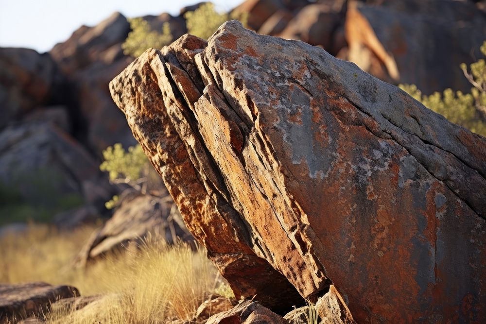 Savanna rock outdoors nature. AI | Premium Photo - rawpixel