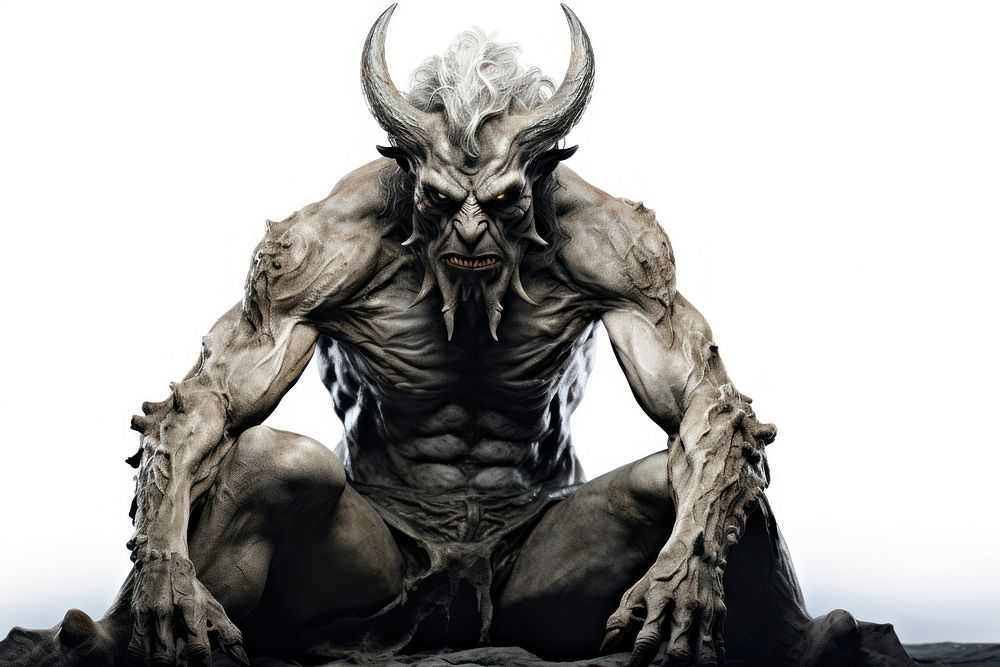 Demon sculpture fantasy statue. AI | Premium Photo - rawpixel
