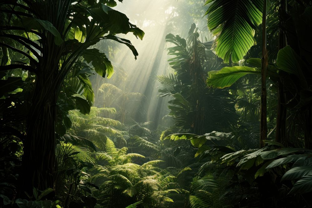 Jungle vegetation outdoors woodland. | Free Photo - rawpixel