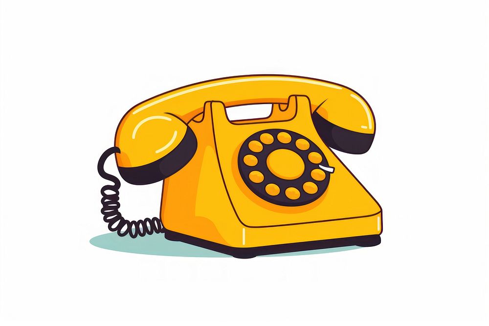 phone icon white background electronics | Free Photo Illustration ...