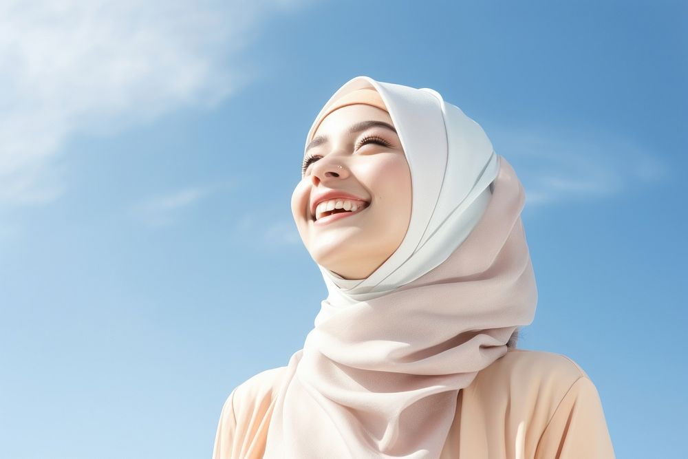 Muslim woman smile female adult. | Free Photo - rawpixel