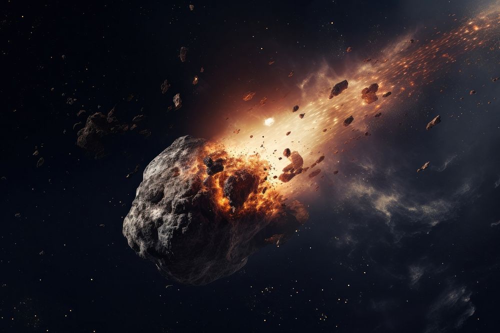 Meteor space astronomy exploding | Free Photo - rawpixel