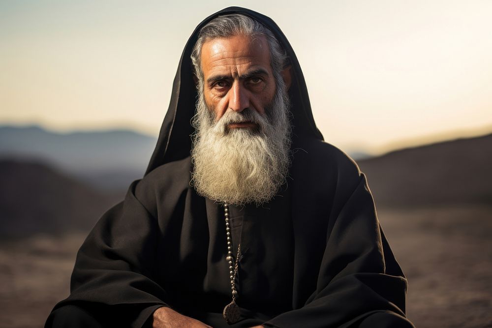 Islam priest contemplation spirituality. AI | Free Photo - rawpixel