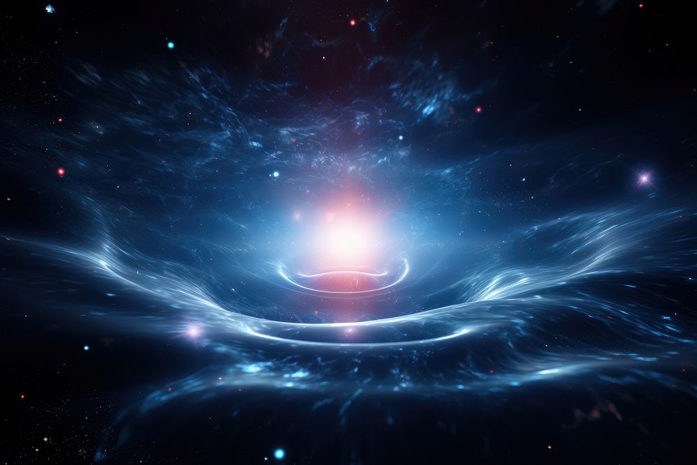 Quasar space astronomy universe. AI | Free Photo - rawpixel