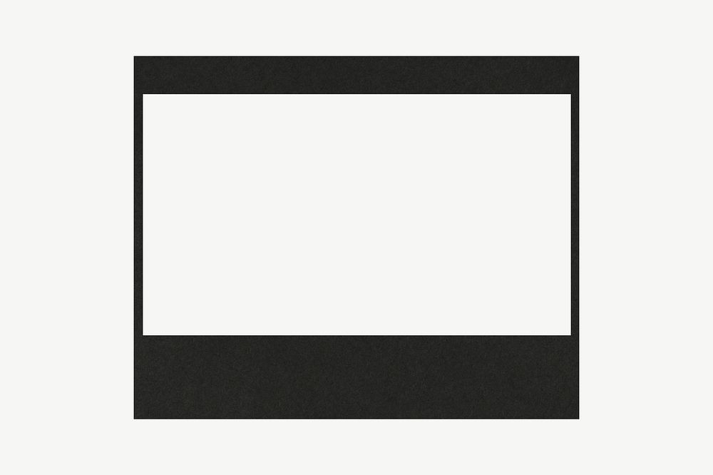 Black instant film frame psd | Premium PSD - rawpixel