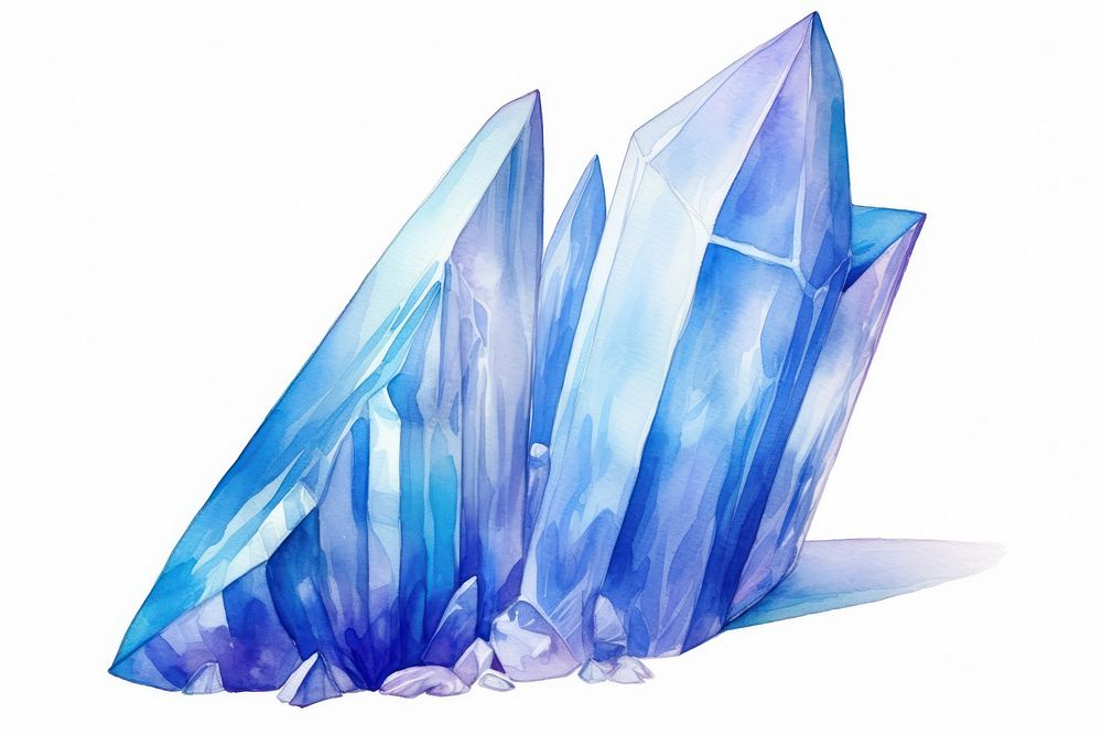 Crystal mineral quartz ice. AI | Premium Photo Illustration - rawpixel