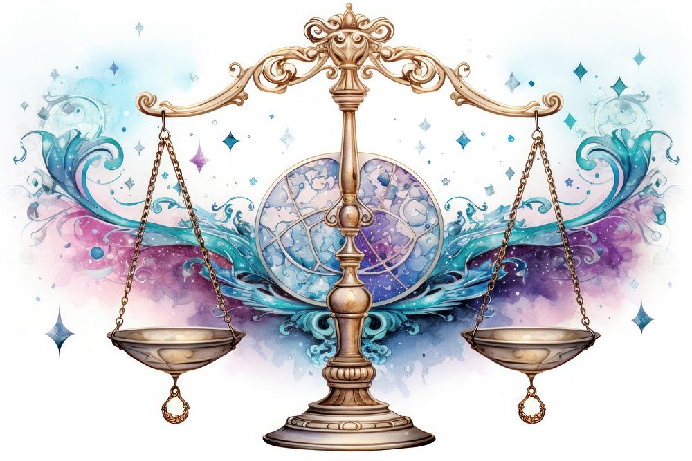 Libra zodiac sign scale accessories | Premium Photo Illustration - rawpixel