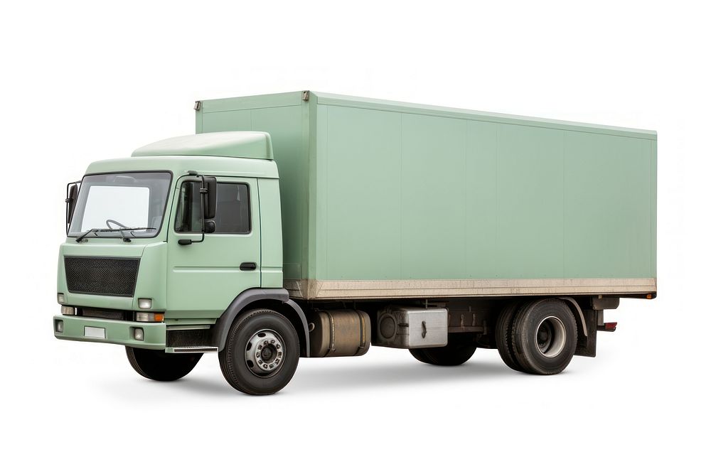 Parcel transport truck vehicle van | Free Photo - rawpixel