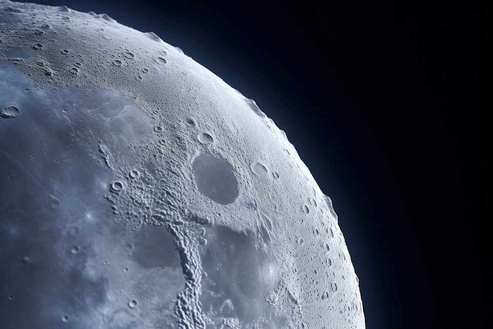 Space moon astronomy outdoors. AI | Free Photo - rawpixel