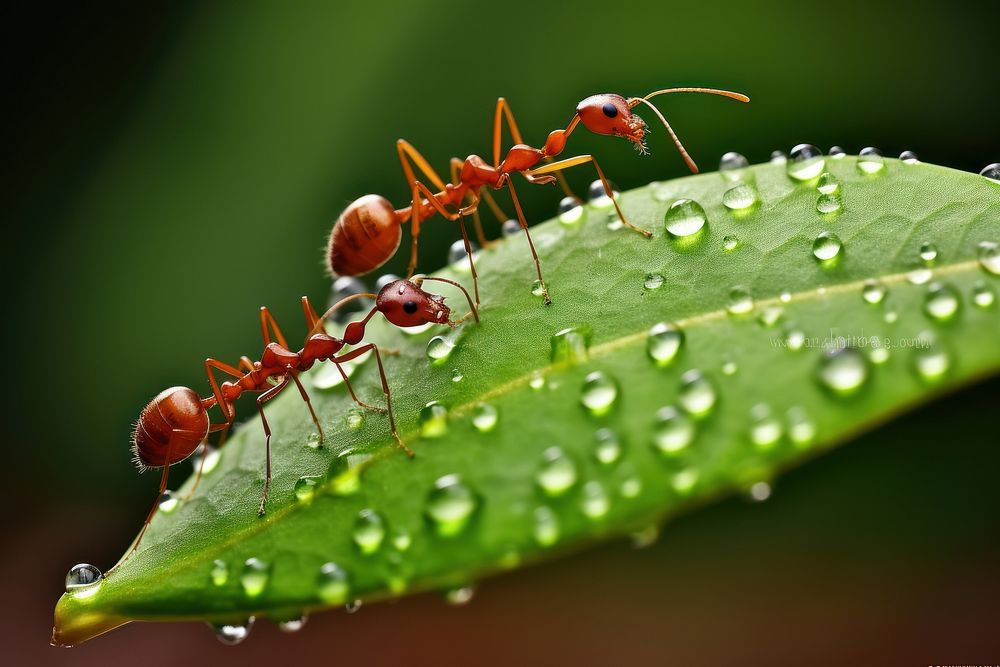 Ants carring leaf insect animal | Free Photo - rawpixel