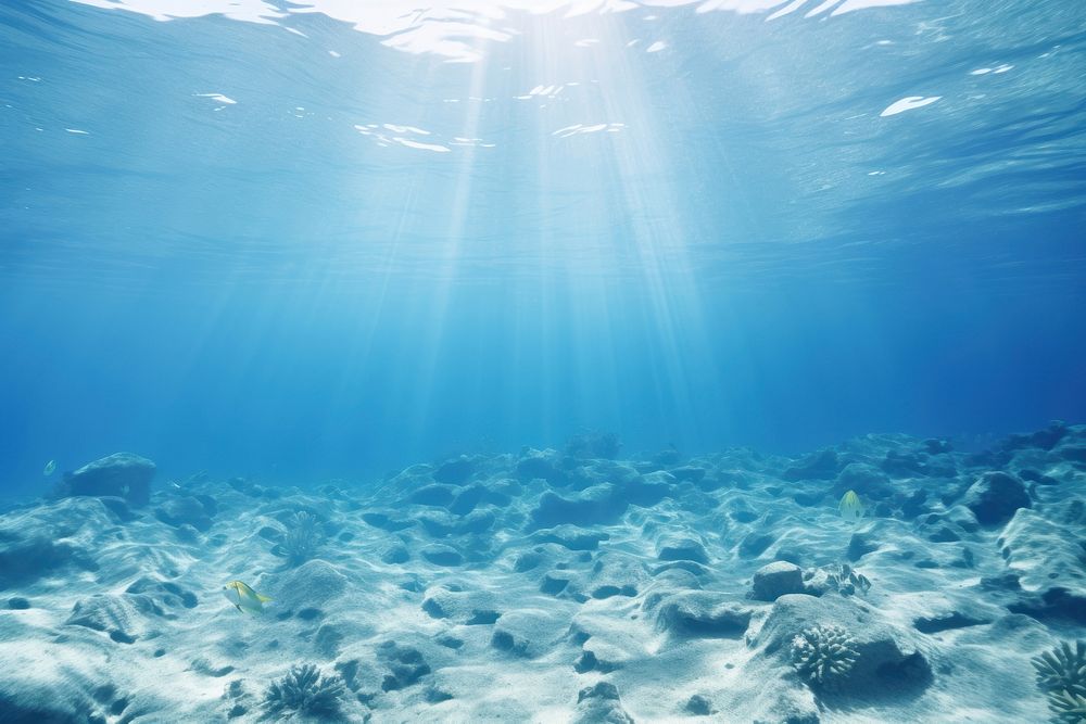 Empty ocean underwater backgrounds outdoors. | Free Photo - rawpixel