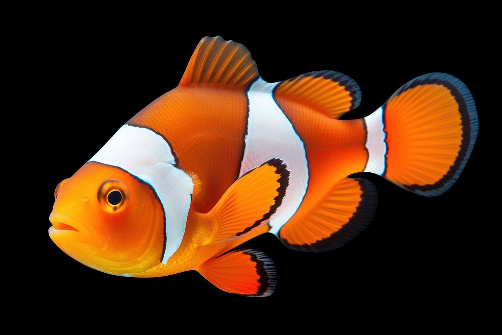 Common clownfish animal pomacentridae pomacanthidae. | Free Photo - rawpixel